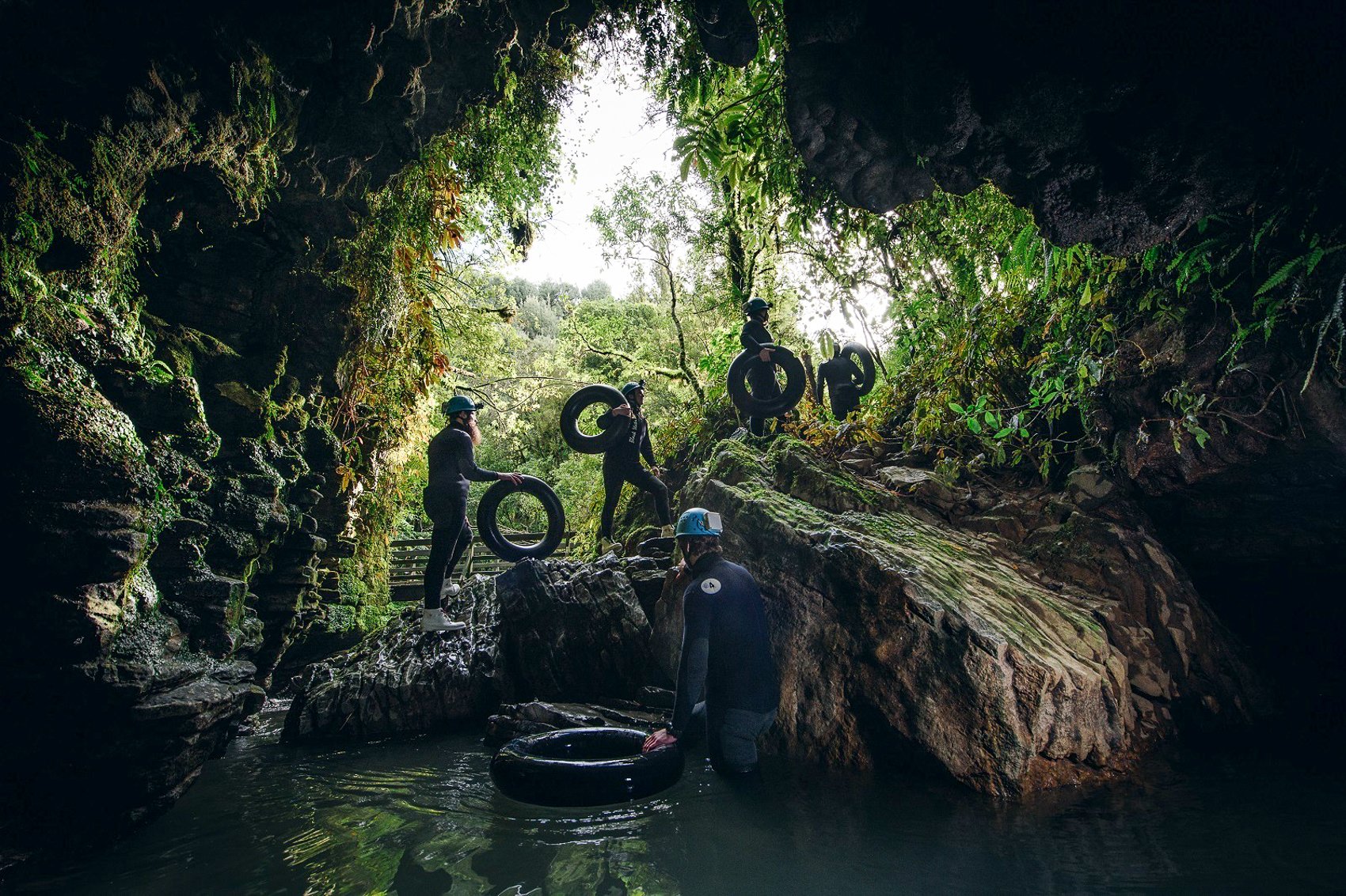 Waitomo Caves: Labyrinth Black Water Rafting Experience | GetYourGuide