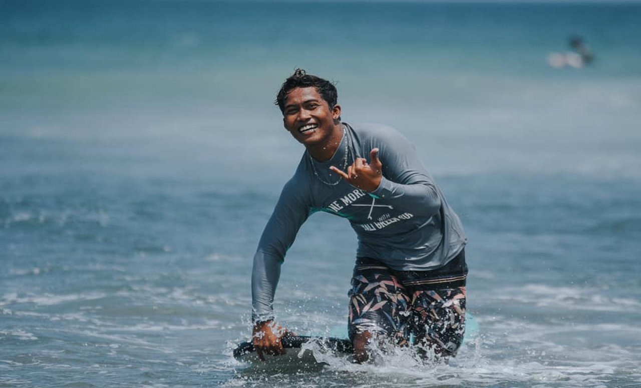 Seminyak: Surf Lesson for all Levels (Small Groups/Private) | GetYourGuide