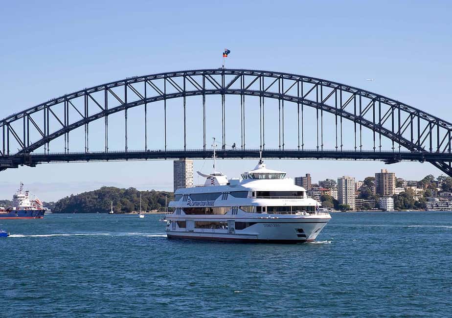 Sydney: Harbour Lunch Cruise with 2 or 3-Course Menu | GetYourGuide