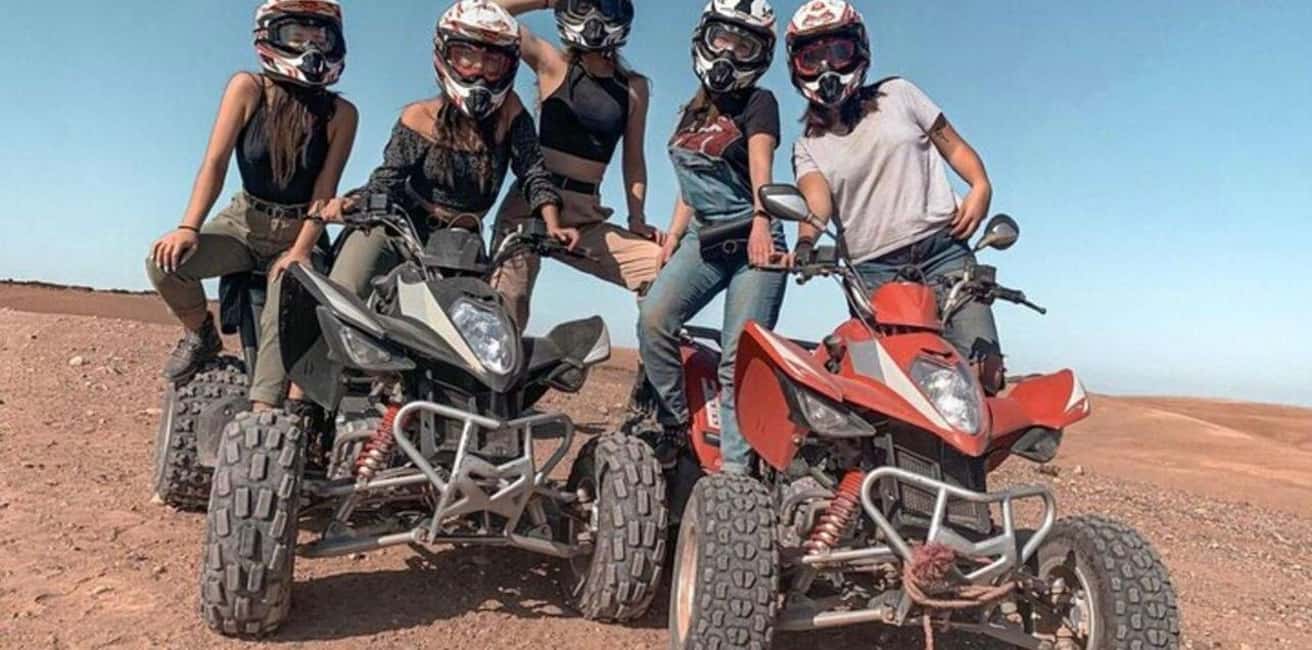 Marrakech: Desert Trip with Quad, Camel, Pool & Dinner Show | GetYourGuide