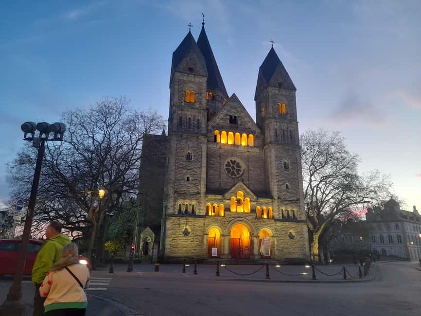 Metz: walking tour and legends told at dusk in small groups | GetYourGuide