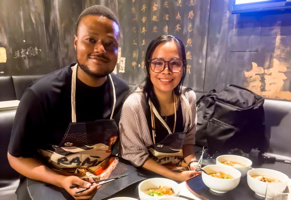 Shibuya : Ramen Dojo Tokyo| Make All 3 (Tonkotsu/Shoyu/Miso) | GetYourGuide