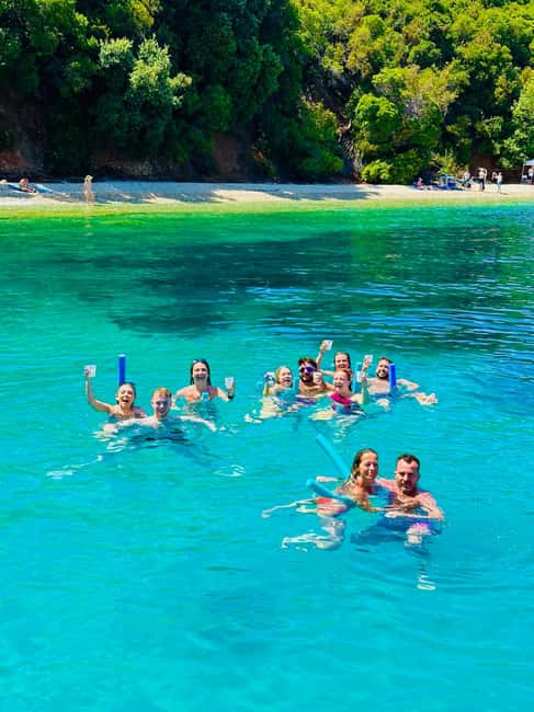 Corfu Town: Full-Day Cruise with Lunch, Drinks & Swim Stops | GetYourGuide