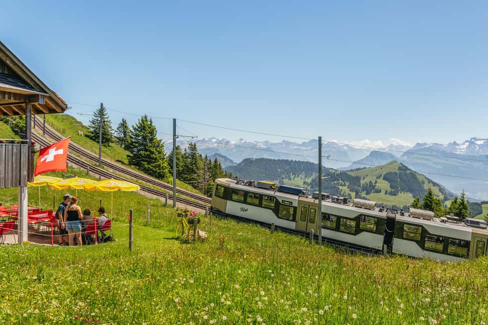 Lucerne: Boat Trip, Mount Rigi Train, & Mineral Baths Ticket | GetYourGuide