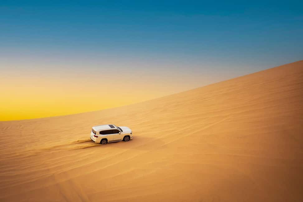 Doha: Guided Bedouin Camp Desert Safari with Arabic Costume | GetYourGuide