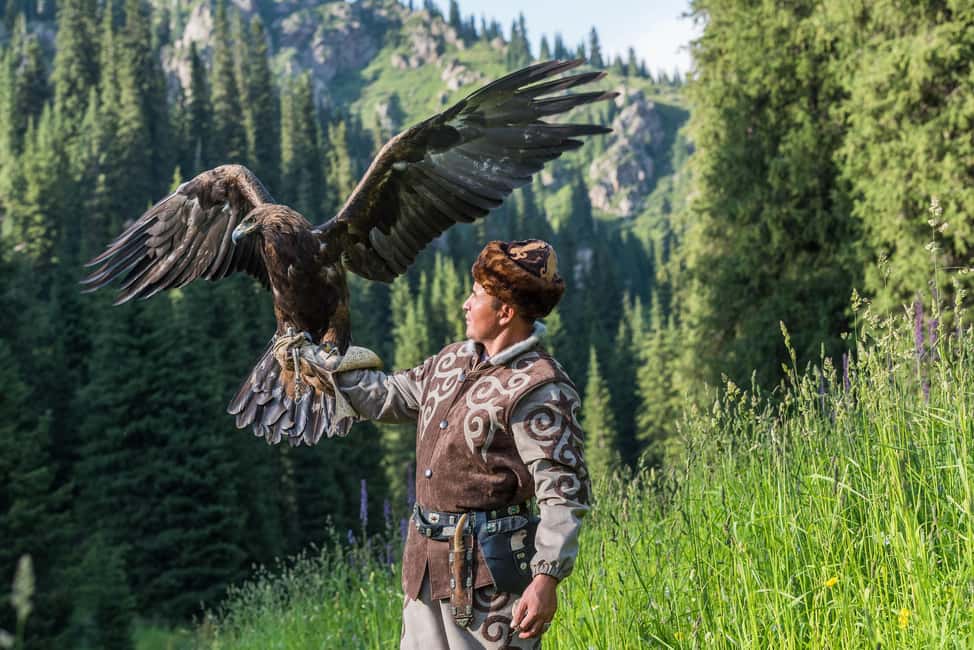 Almaty: Hiking the Japanese Road and Wild Hunting Birds Show | GetYourGuide