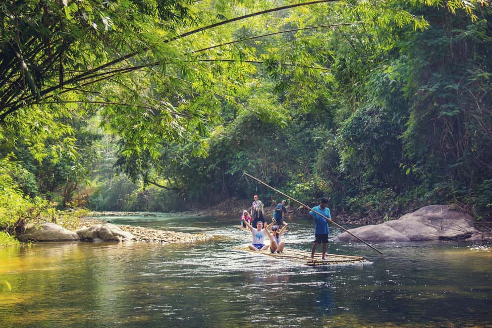 Khao Lak: Lampi Waterfall, Bamboo Rafting & Turtle Center | GetYourGuide