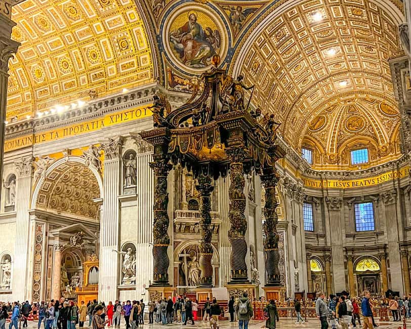St.Peter’s Basilica, La Pietà , Papal Tombs Tour With Dome | GetYourGuide