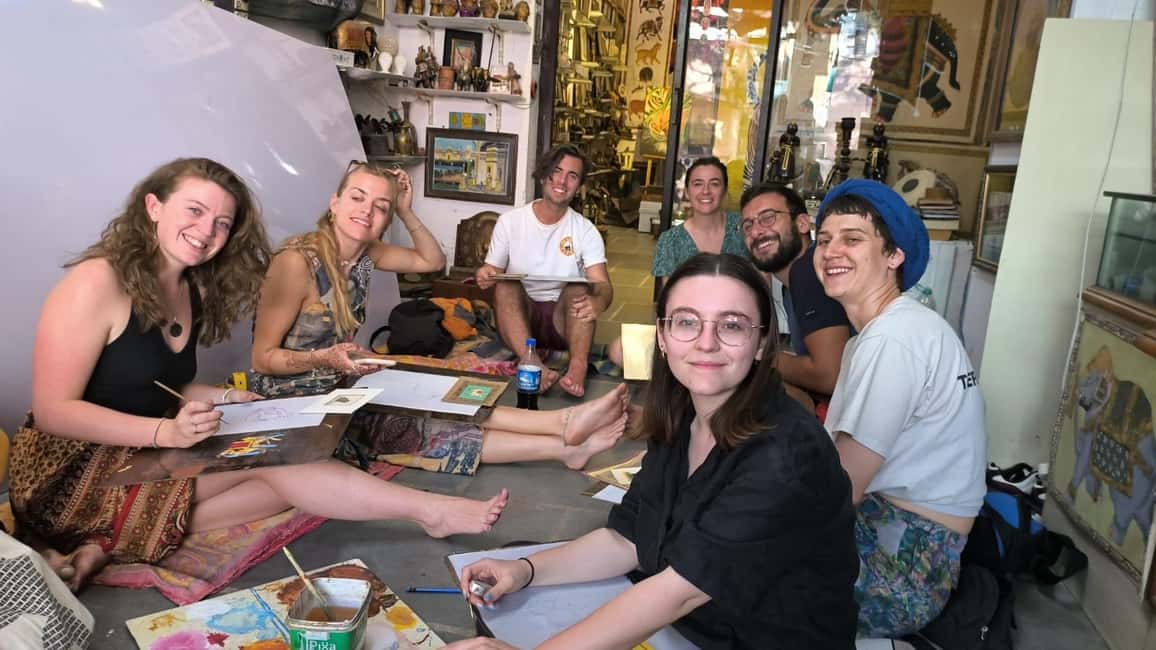 Experiencia de pintura real con pigmentos naturales | GetYourGuide