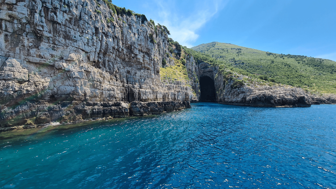 Boat Tour in Vlorë: Sazan Island, Haxhi Ali Cave,& Karaburun | GetYourGuide