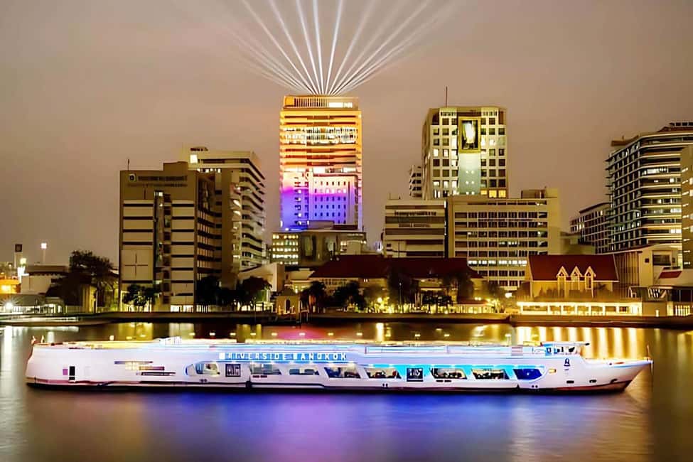 Bangkok: Carnival Dinner Cruise with Free-Flow Beer & Buffet | GetYourGuide