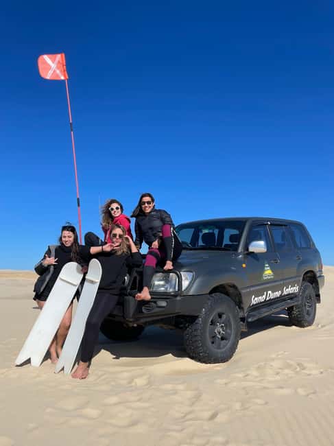 Port Stephens: Unlimited Sandboarding with 4WD Dune Transfer | GetYourGuide