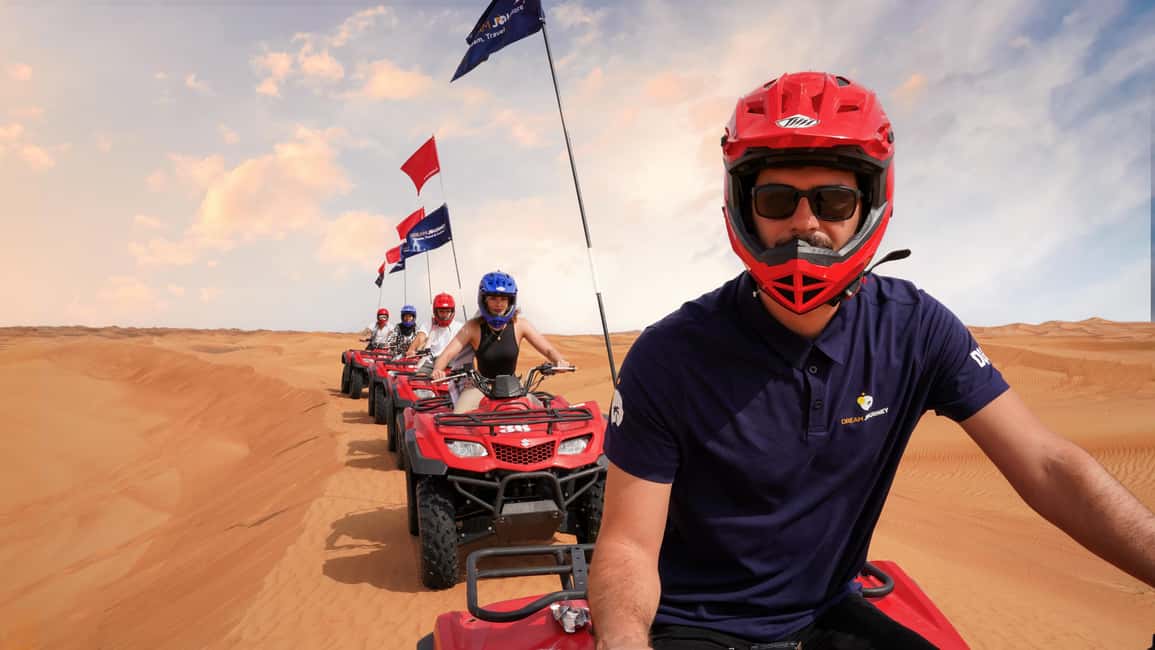 Dubai Desert Safari - Premium BBQ Dinner & Quad Bike Option | GetYourGuide