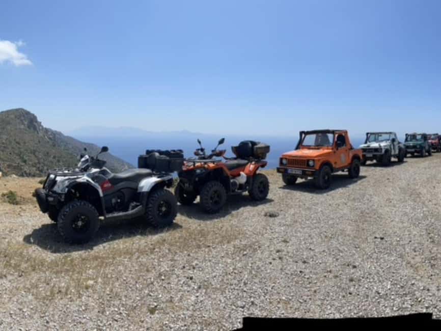 Kos: Guided Jeep or Quad Off-Road Tour with Drinks and Lunch | GetYourGuide