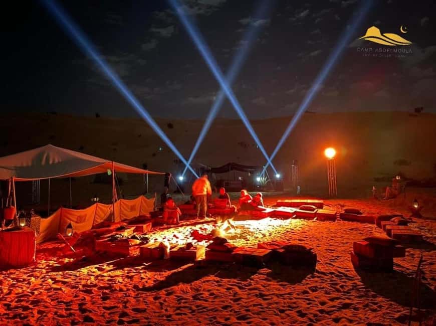 From Djerba: sunset, sunrise, and night in a tent in the desert ...