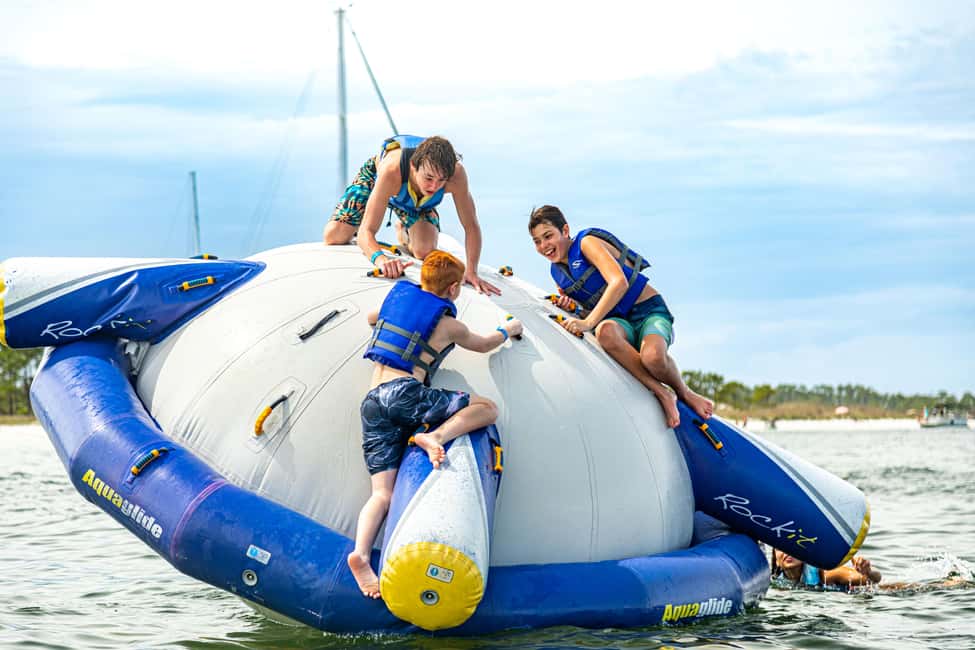 Shell Island: Adventure Tour on the Privateer Catamaran | GetYourGuide