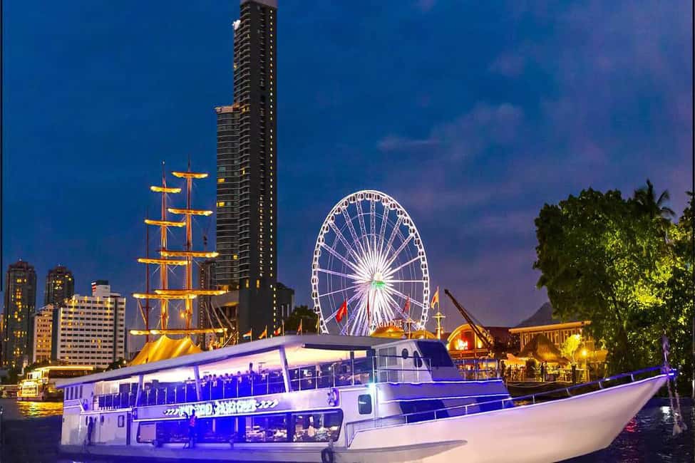 Bangkok: Vela Cruise Buffet Dinner on the Chao Phraya | GetYourGuide