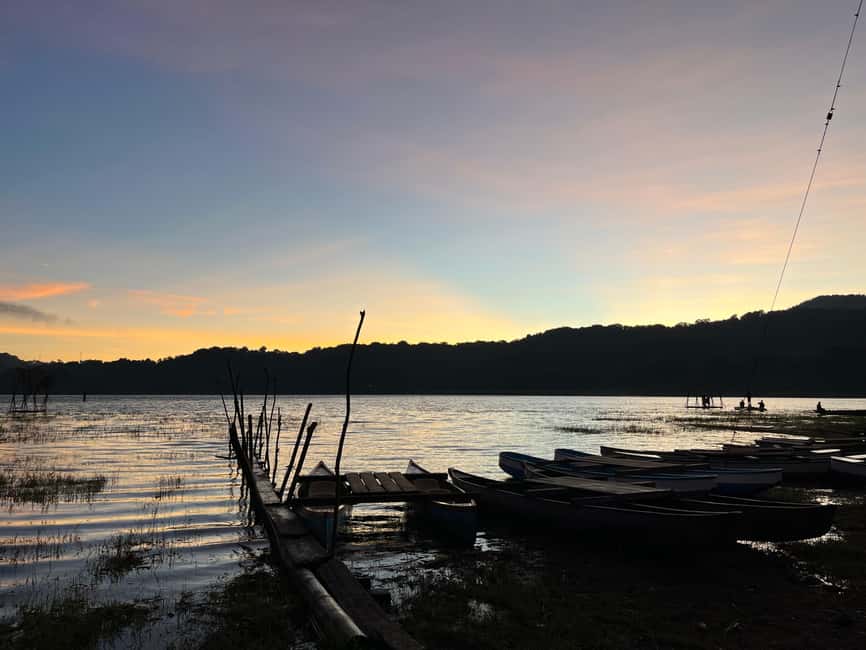 Bali: Lake Tamblingan Sunrise Canoe & Waterfalls Tour | GetYourGuide