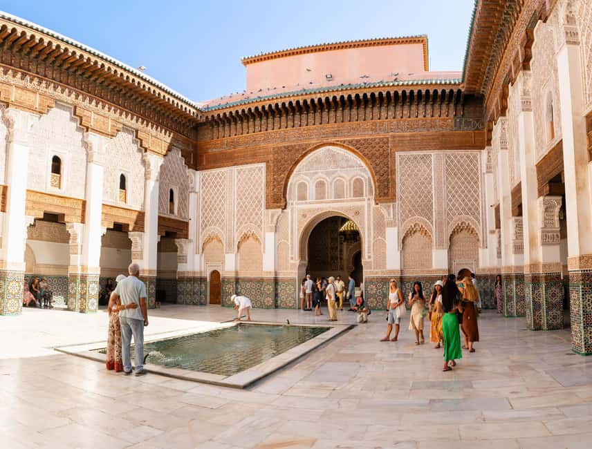 Marrakech: historiska monument, souker och medina – guidad tur ...