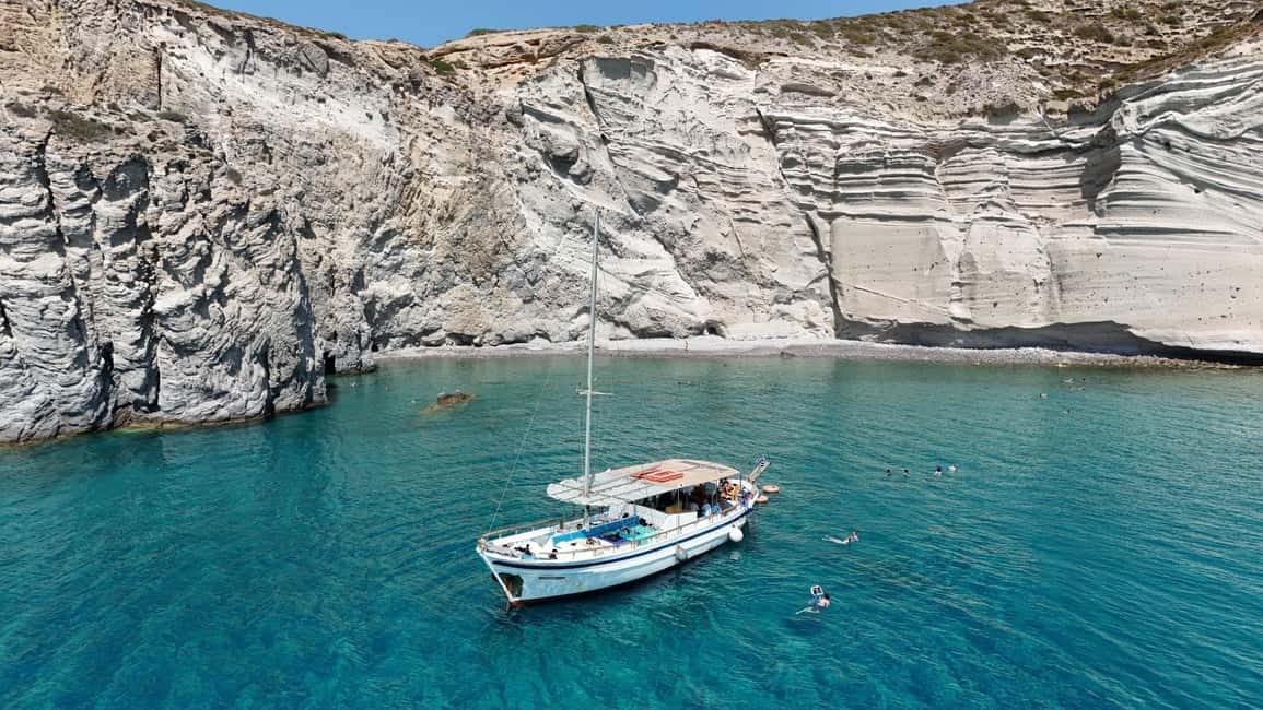 Paros Antiparos: Full-Day Boat Tour with Lunch & Drinks | GetYourGuide