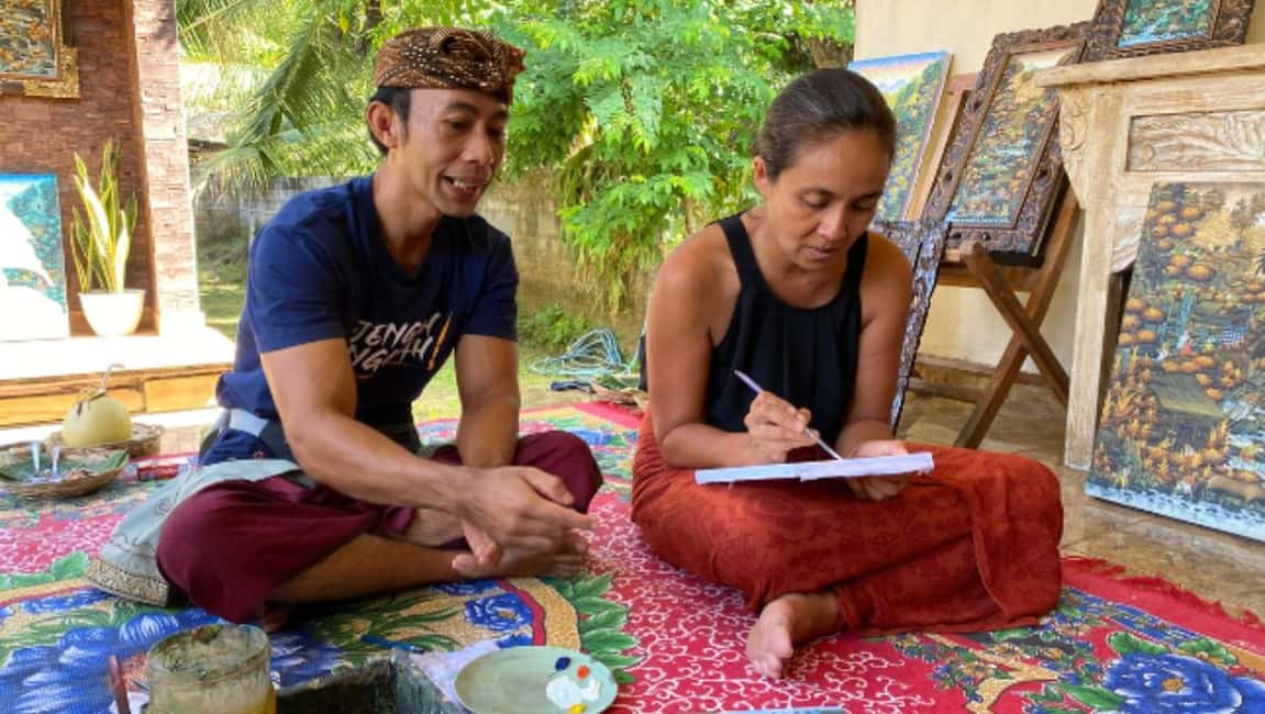 Ubud: Balinese Painting Class with Local Artist | GetYourGuide