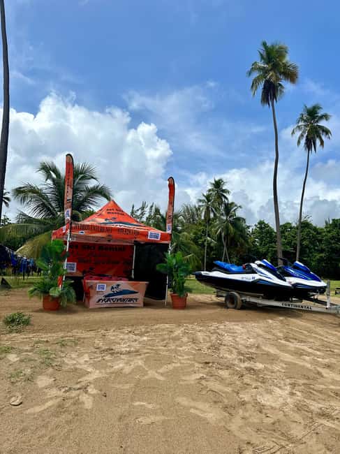Luquillo Hydroventure: 30 perces jet ski bérlés | GetYourGuide
