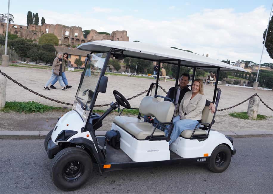 Rome: Guided Golf Cart city Pick up Tour | GetYourGuide
