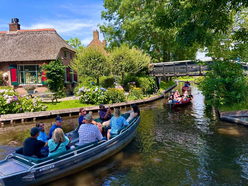 Amsterdam to Giethoorn Express: Guided Tour + Boat Option | GetYourGuide