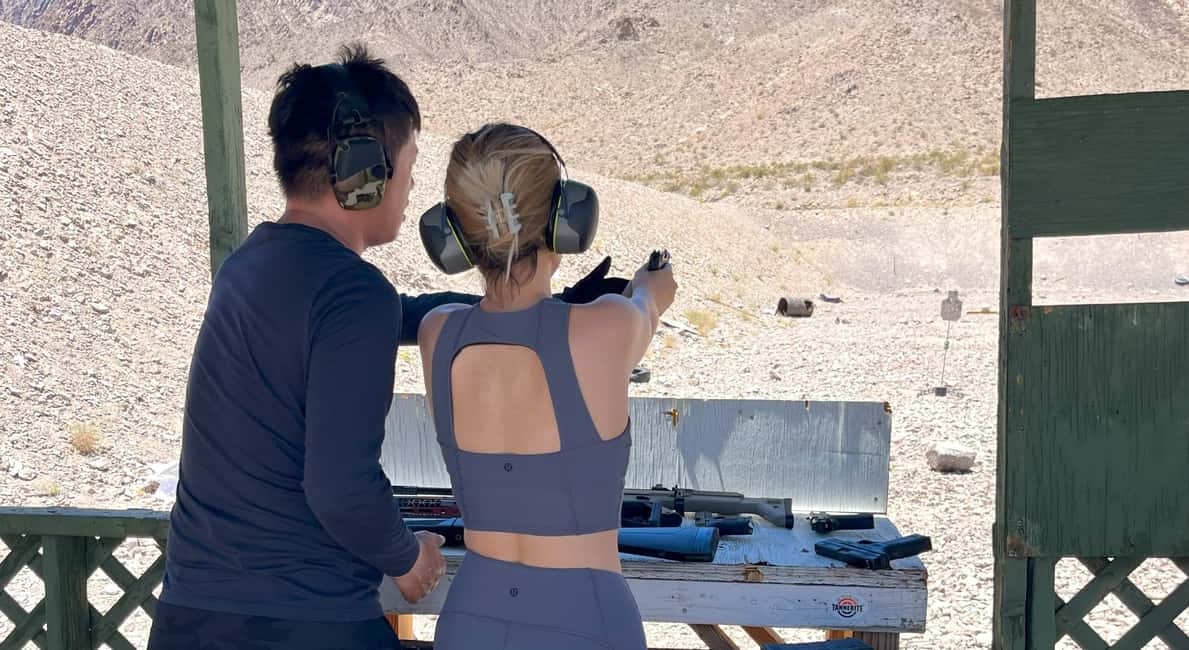 Las Vegas: Outdoor Machine Gun & Rifle Shooting with Pickup | GetYourGuide