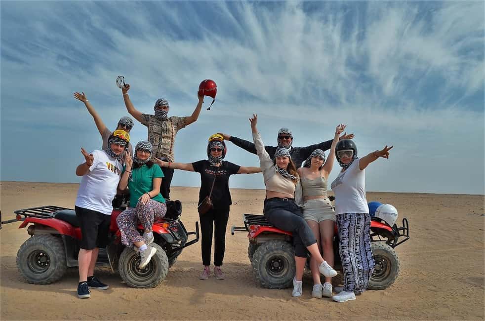Hurghada: Desert Safari with Quad, Buggy & Dinner Show | GetYourGuide
