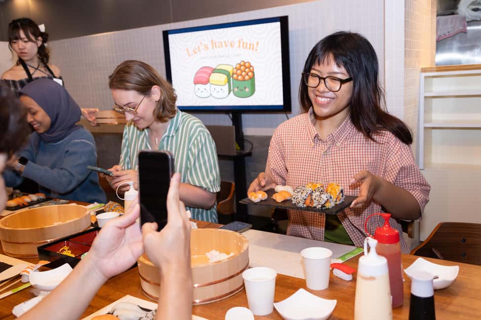 Shibuya Tokyo: Sushi Making Class (Vegan/Vegetarian/Halal) | GetYourGuide