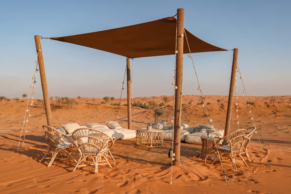 Ras Al Khaimah: Sunset, Dinner, Shows at Wadi Nature Reserve | GetYourGuide