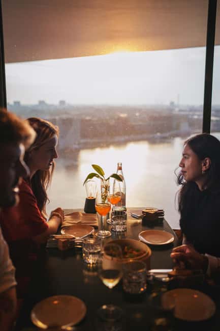 Amsterdam: A'DAM Lookout with Revolving Restaurant Moon | GetYourGuide