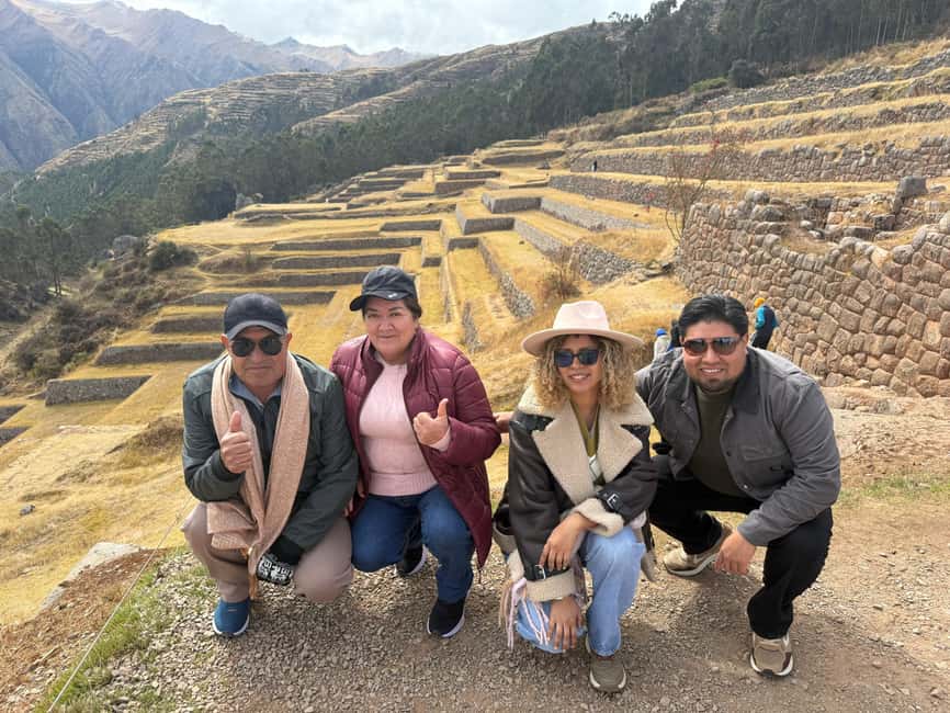 Sacred Valley Vip Moray Salt Mines Ollanta Pisac with Lunch | GetYourGuide