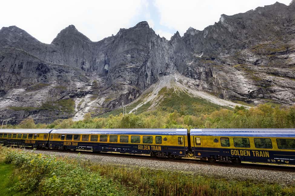 Romsdalen: Rauma Railway Golden Train with Guide | GetYourGuide