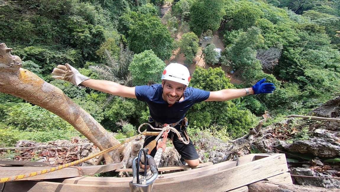 Half-Day Zipline & Abseiling Adventure in Krabi | GetYourGuide