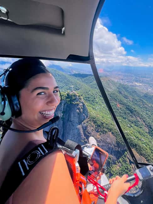 Rio de Janeiro: Voo de Helicóptero Sem Portas (Doors Off) | GetYourGuide