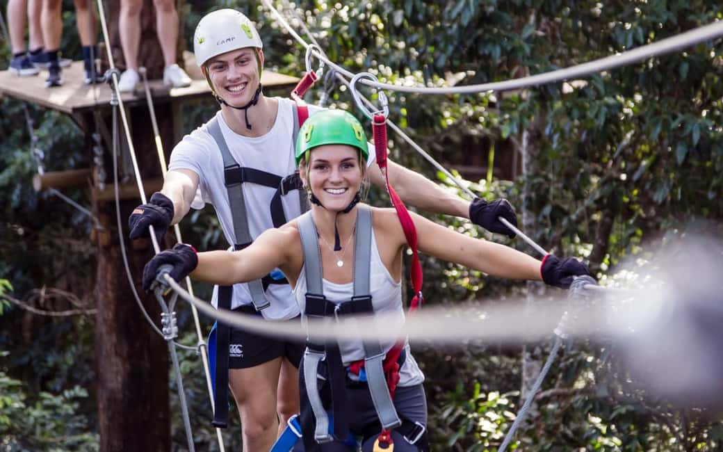 Sunshine Coast: Treetop Challenge Adventure Park | GetYourGuide