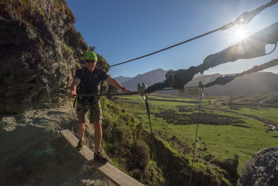 Wanaka: 2-Hour Beginner Waterfall Cable Climb | GetYourGuide