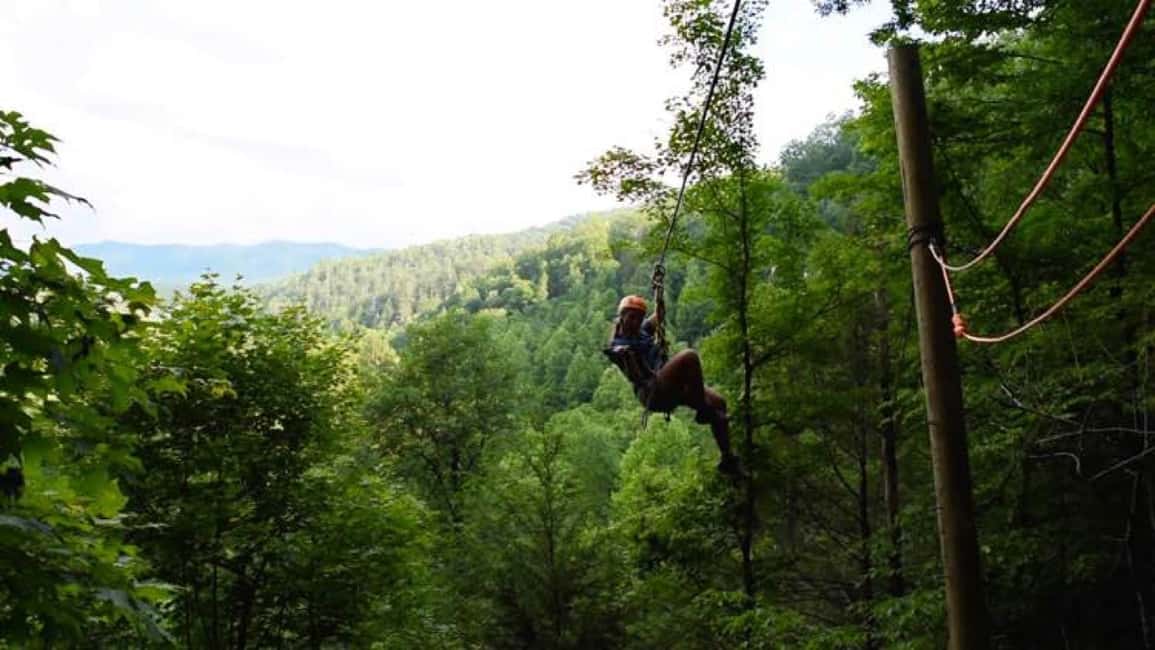 Sevierville: Extreme Mountain Zip Lining Adventure | GetYourGuide