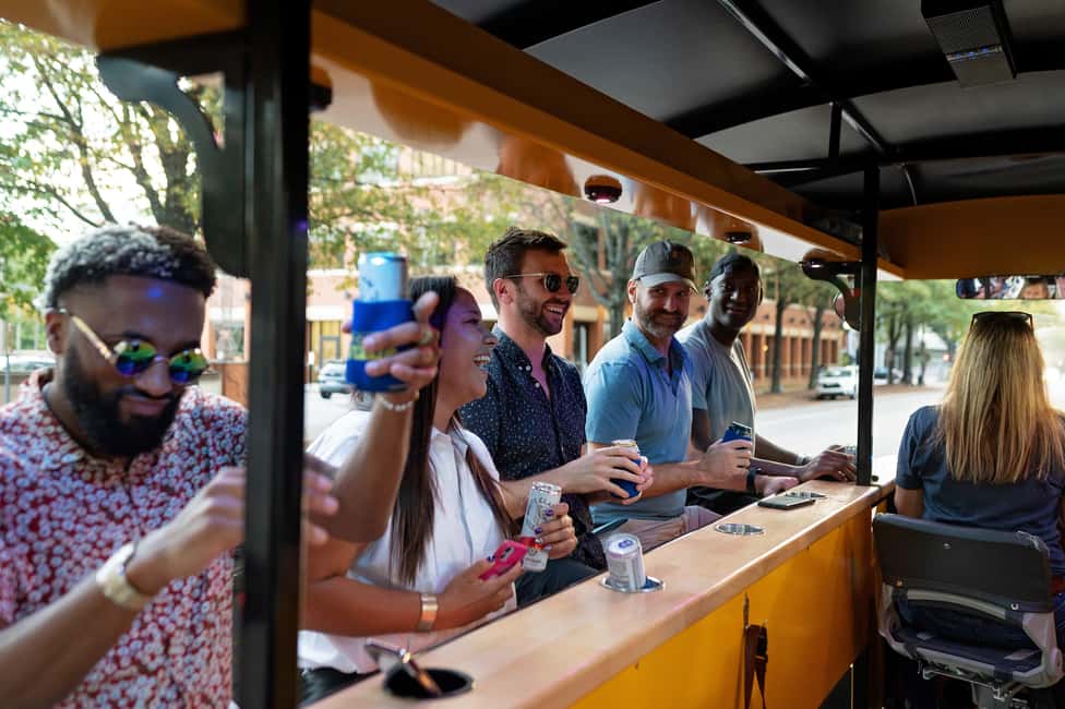 Austin: Trolley Pub Austin Public Mixer Tour | GetYourGuide