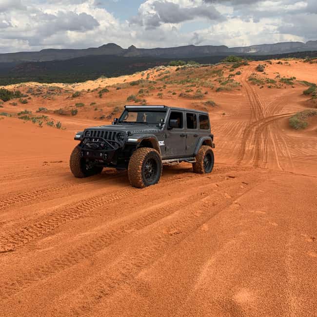 Kanab: Red Canyon Off-Road Jeep and Hiking Tour | GetYourGuide