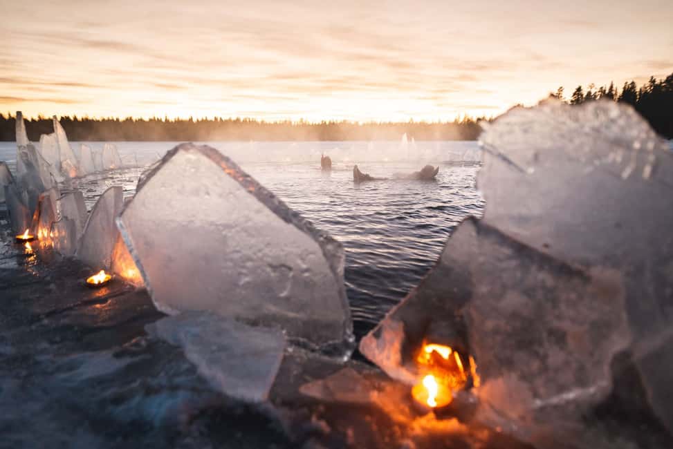 Rovaniemi: Aurora Arctic Ice Floating Tour | GetYourGuide