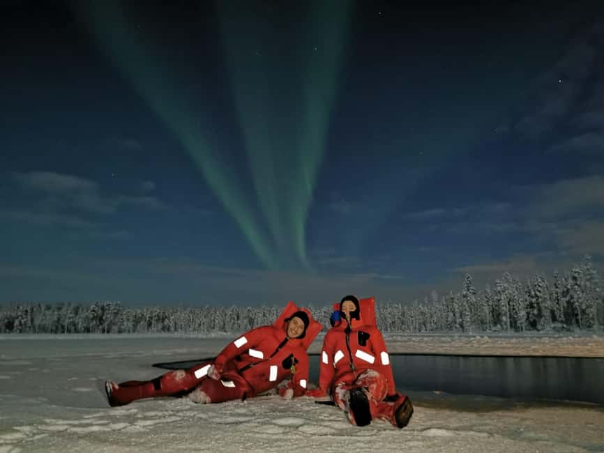 Rovaniemi: Aurora Arctic Ice Floating Tour | GetYourGuide