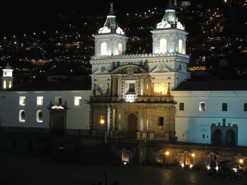 Quito: City Sightseeing Guided Night Walking Tour | GetYourGuide