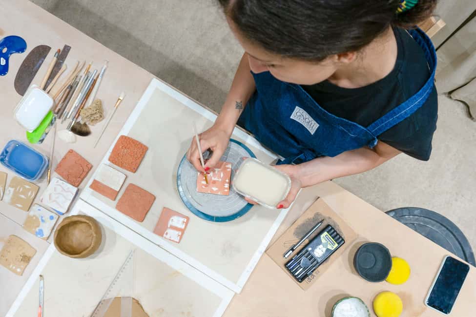 Barcelona: Handmade Ceramic Tiles Workshop | GetYourGuide