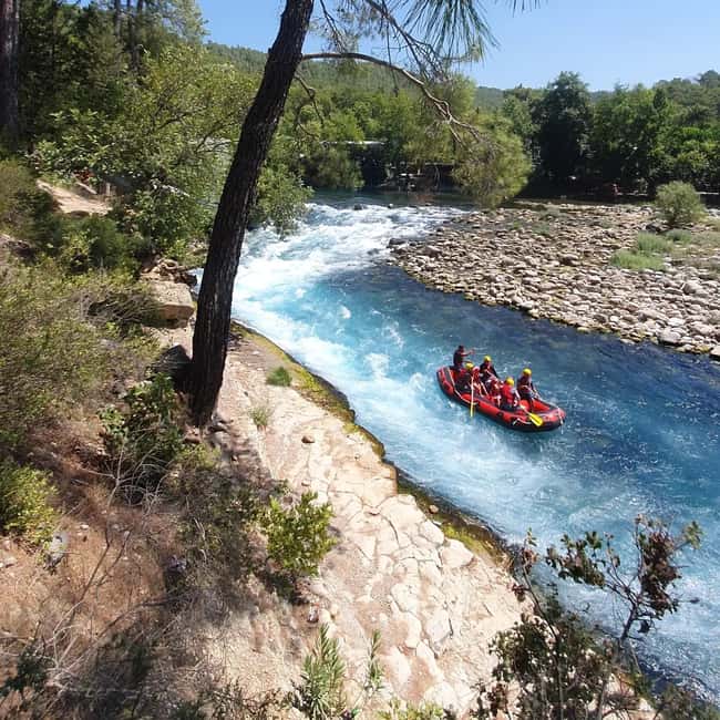 Au départ d'Antalya et de Kemer : excursion de rafting adaptée à tous ...
