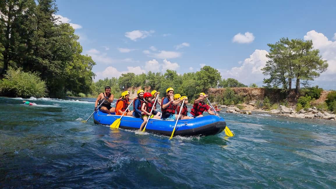 Au départ d'Antalya et de Kemer : excursion de rafting adaptée à tous ...