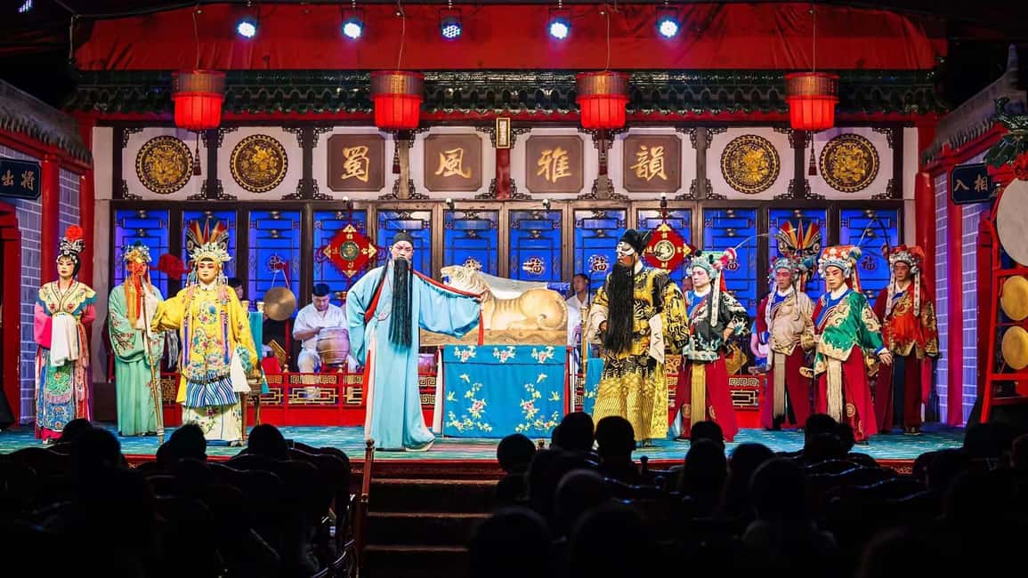 Chengdu: Sichuan Opera Shu Feng Yan Yun Evening Show Ticket | GetYourGuide