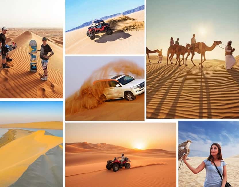 Doha: Safari, ATV, Camels, Sandboarding and Inland Sea Tour | GetYourGuide